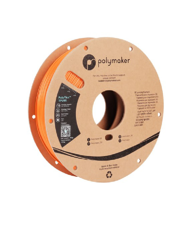 Polymaker PolyFlex TPU 95 - INFINITY3DP 元力智庫 : 3D列印機 | 3D列印